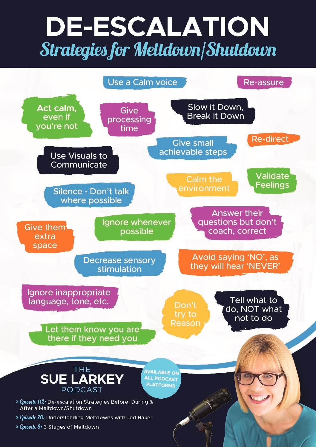 De-escalation Strategies for Students with Autism - Sue Larkey E-Learning