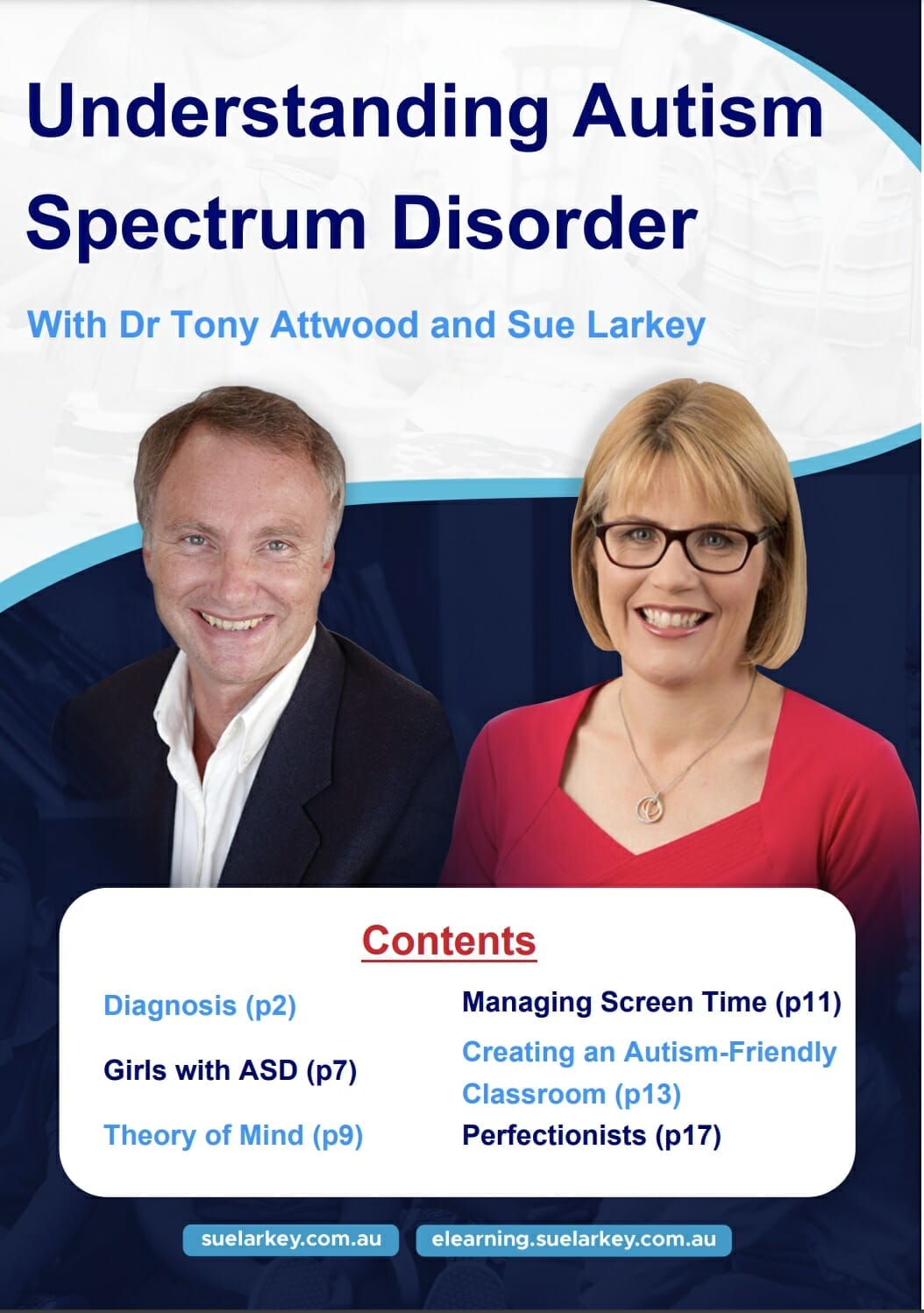 Understanding Autism Spectrum Disorder EBook - Sue Larkey E-Learning